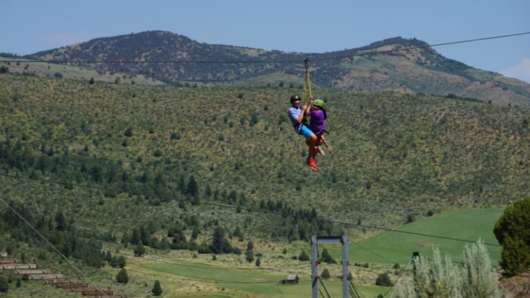 Lava Zipline Adventures in Lava Hot Springs